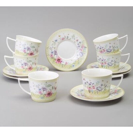 Чайный набор Lefard "blossom" на 6 пер. 12 пр, 250 мл (165-591)
