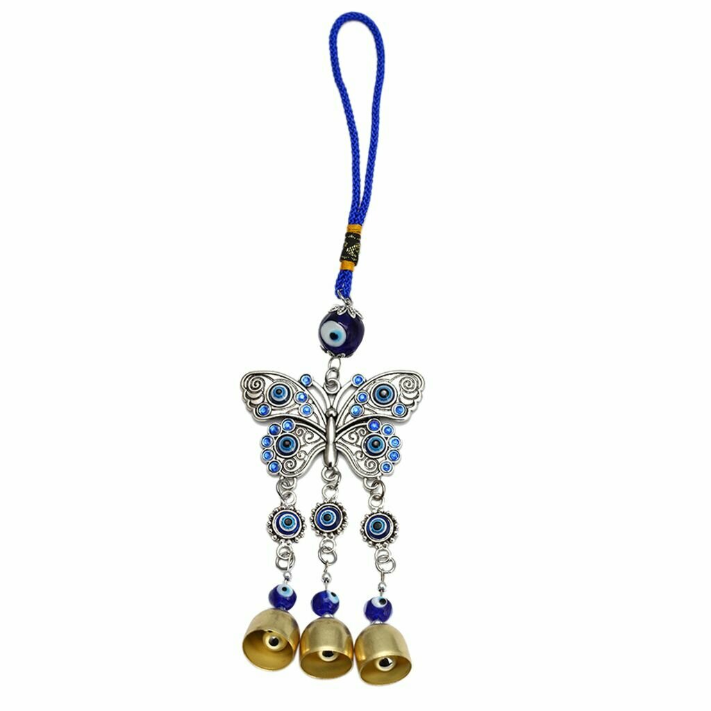 Подвеска с Украшением в виде Голубой Бабочки-Стиль 2
