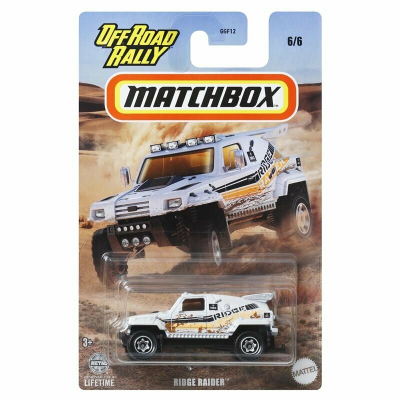 Машинка matchbox GGF12 Car model toy RIDGE RAIDERM