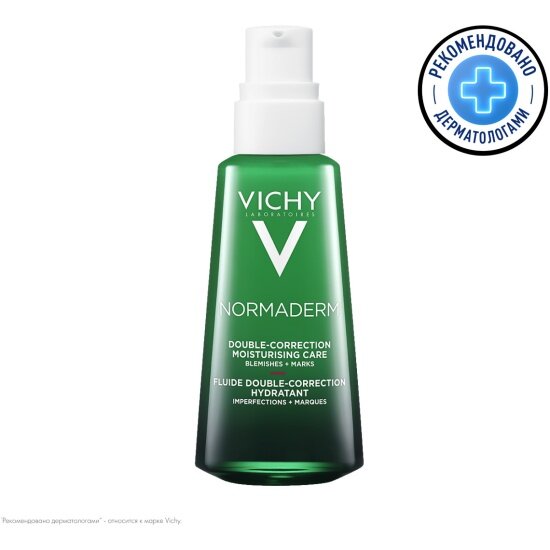 Корректирующий уход двойного действия Vichy Normaderm, 50 мл.
