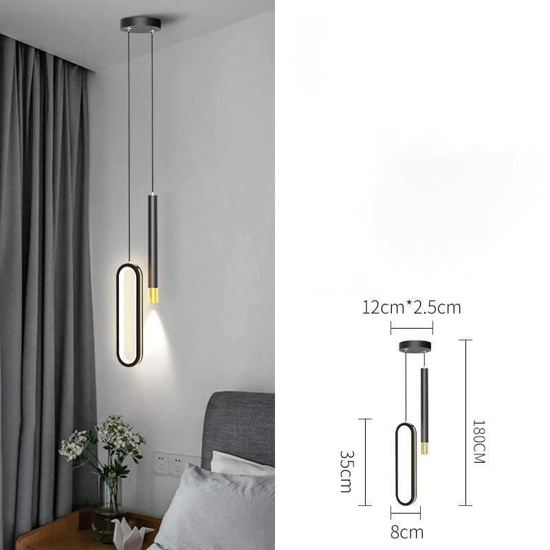 Люстра LJHI, LED, регулируемая цветовая температура, 14 Вт, IP13