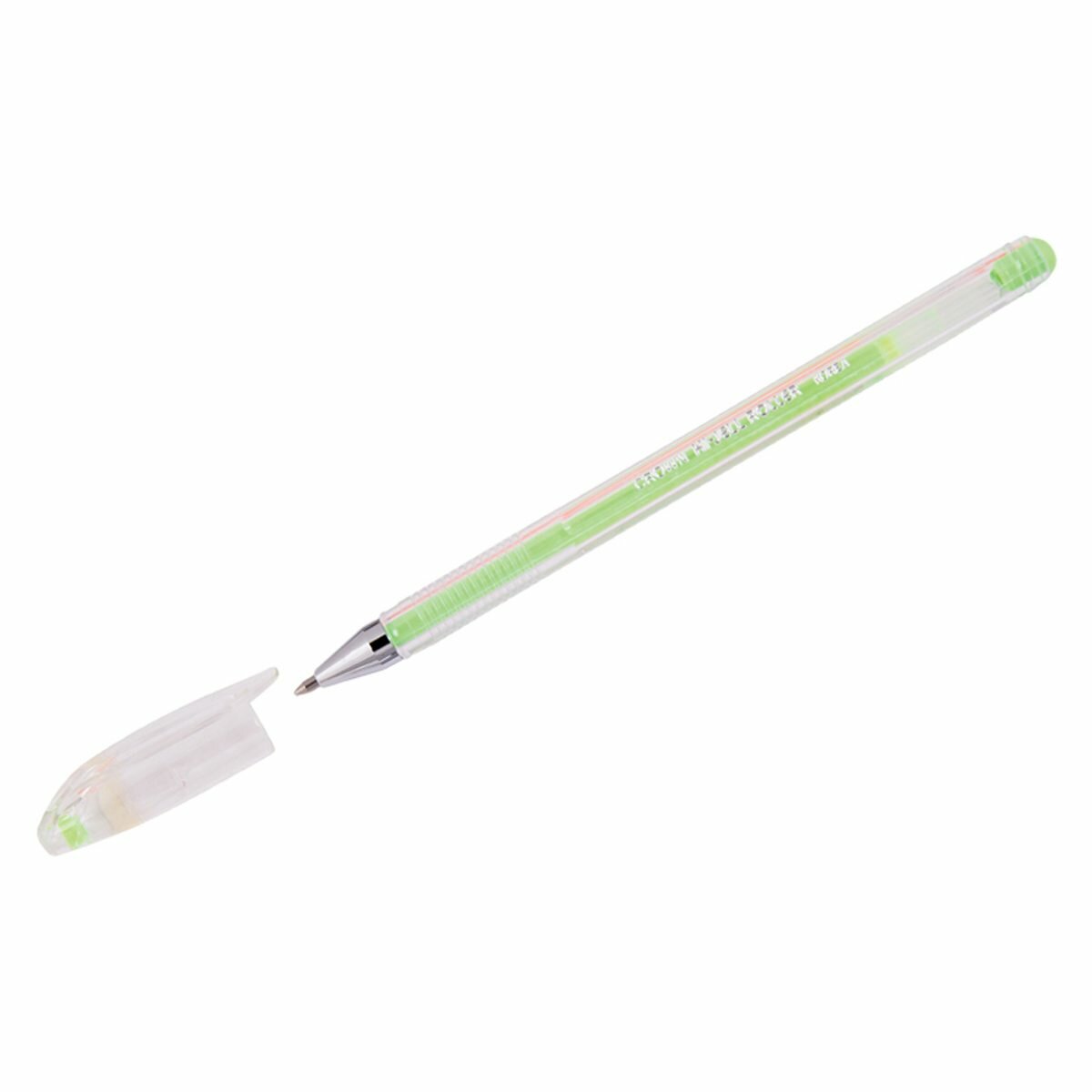 Ручка гелевая Crown Hi-Jell Pastel (0.5мм, зеленая пастель) (HJR-500P), 12шт.