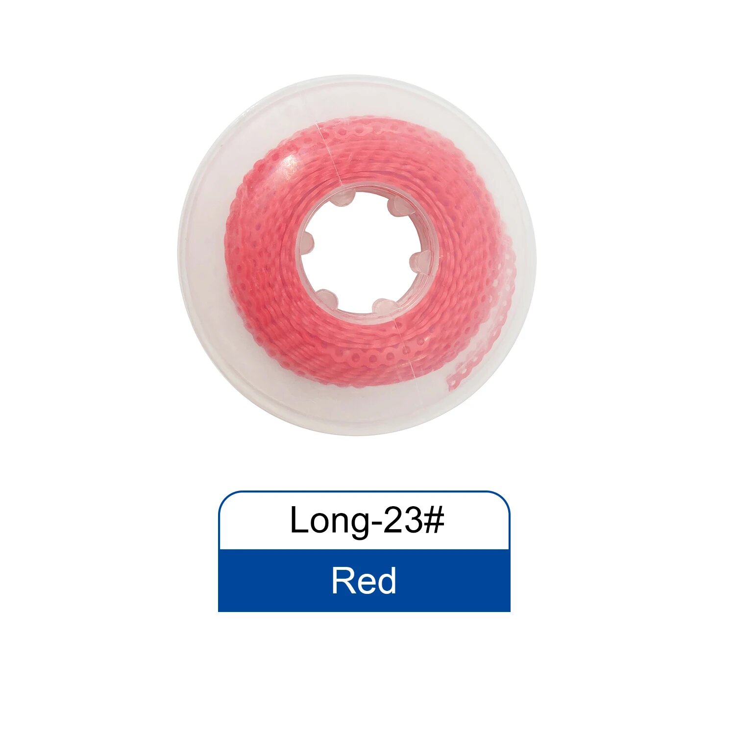 Ортодонтическая резиновая цепь Well CK Red Long-23#