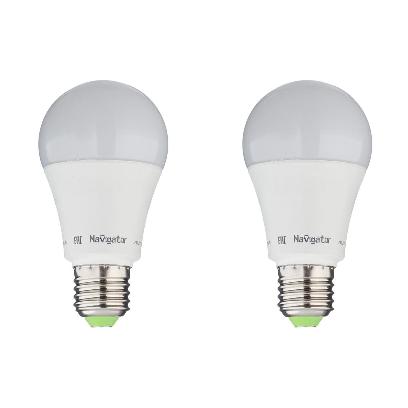 Лампа светодиодная Navigator E27 4000К 12 Вт 1000 Лм 24-48 В груша A60 матовая (2 шт.)