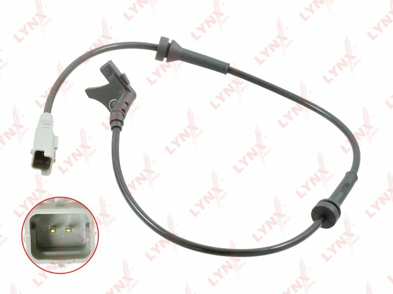 Датчик частота вращения колеса (датчик ABS) LYNXauto DM-8026. Для: Citroen, Ситроен, Berlingo(Берлинго) 08> / C4 Grand/Picasso 06-13, Peugeot, Пежо, P