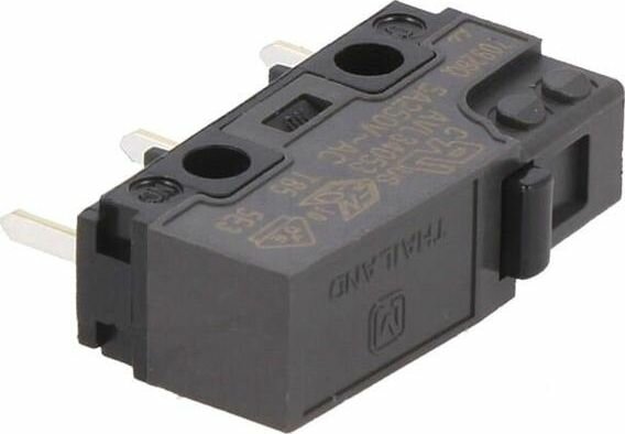 Микропереключатель PANASONIC AVL34053AT Микропереключатель SNAP ACTION без рычага SPDT 5A/250ВAC 1шт