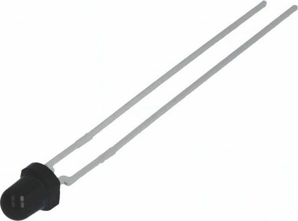 Точечный ИК-фотодиод Vishay TEFD4300F 3мм THT 950нм 770-1070нм 20 град. 215мВт 1 шт