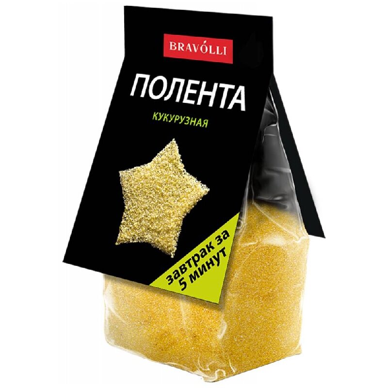 Полента BRAVOLLI кукурузная 300г