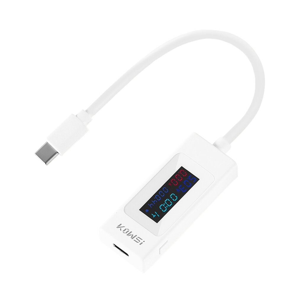 USB-C Tester Power Meter 4-30 В 0-6.5A напряжение