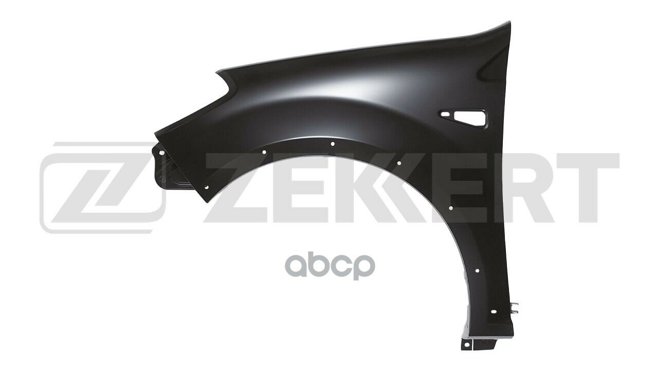 Крыло Переднее Левое Renault Sandero Stepway 08- С Отв. Под Повторитель И Расширитель Zekkert арт. kt-1017
