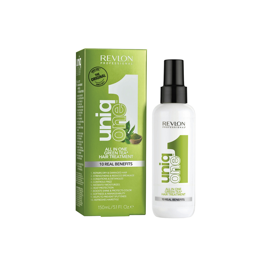 Revlon Professional Revlon Uniq One All in One Green Tea Hair Treatment - Маска-спрей несмываемая с ароматом зеленого чая 150 мл