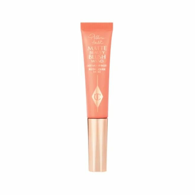 Матовые жидкие румяна для лица Charlotte Tilbury MATTE Beauty BLUSH WAND easy liquid blush PILLOW TALK PEACH POP 12ml