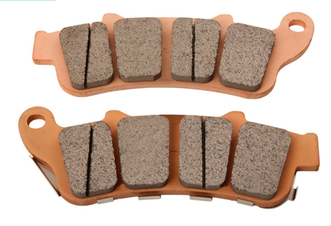 Колодки тормозные передние для мотоцикла Honda GL1800 Gold Wing (правый суппорт); Артикул Honda: 06456MCA016 (Оригинал)