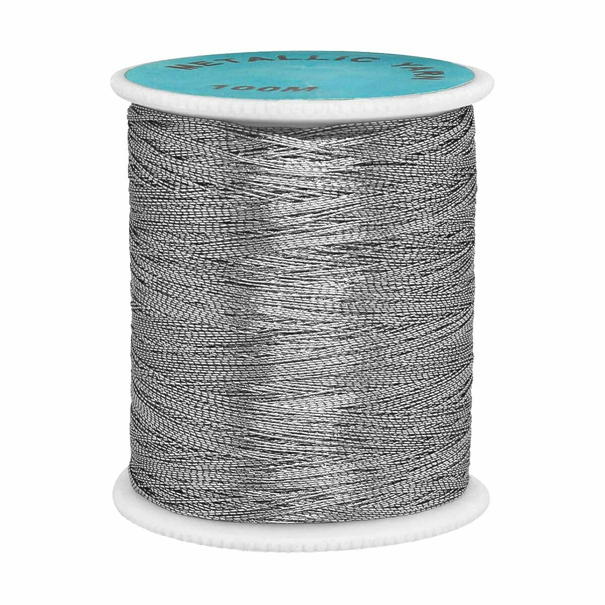 0212-3303 Нитки металлизированные (люрекс), 100 м, упак./12 шт. (серебро)