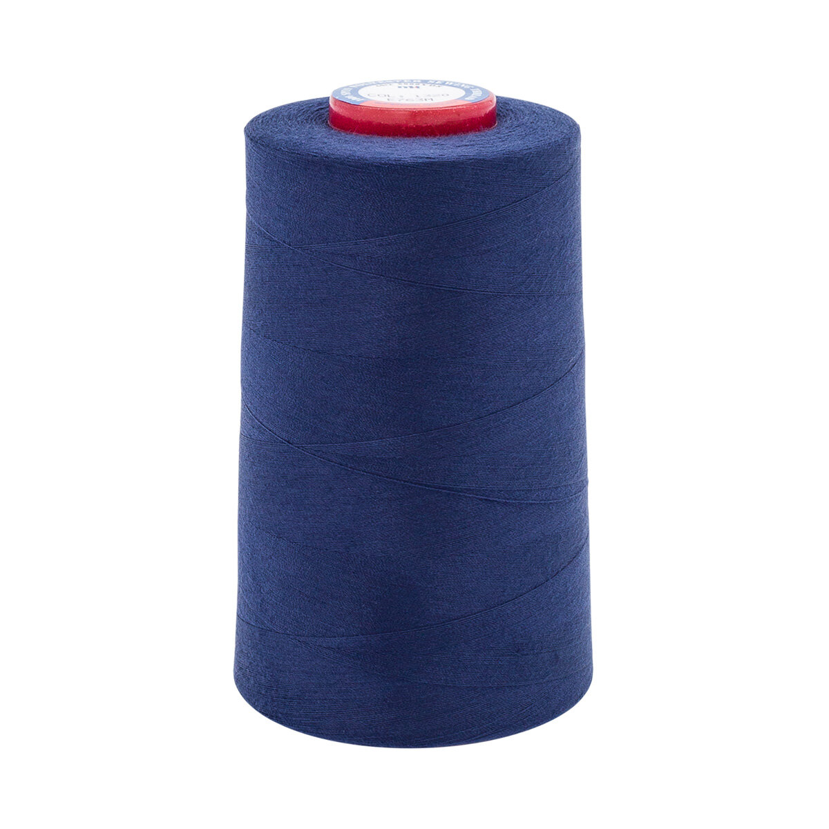 Нитки швейные №40/2, 4572 м (5000 ярдов), промышленные, mH EURON (1320 темно-синий)