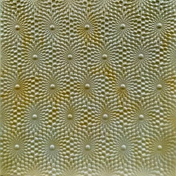 Потолочная плитка "Солнышко" бежевый 12 кв. м,48 шт 50см*50см/Экструдированная/Пенопласт