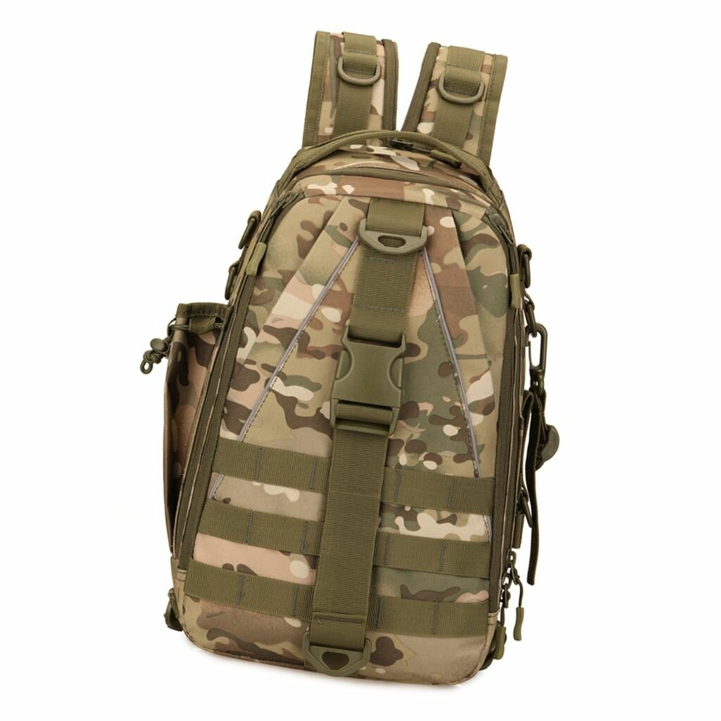 Рюкзак для рыбалки с сумкой для удилищ и снастей