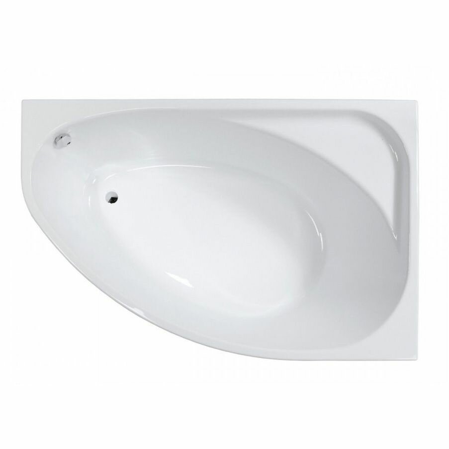 Акриловая ванна Vagnerplast Hapi 170x110 см Right белый