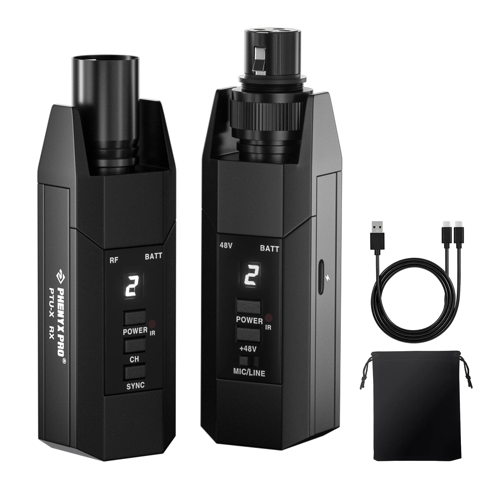 Phenyx Pro PTU-X Беспроводная система передачи звука XLR