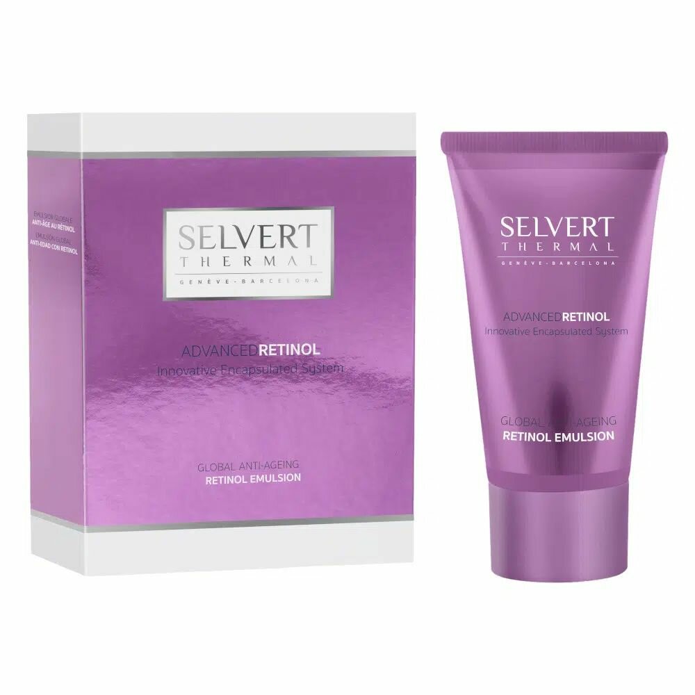 SELVERT THERMAL Антивозрастная эмульсия с ретинолом Advanced Retinol Global Antiageing Retinol Emulsion SPF 15 / 50 мл
