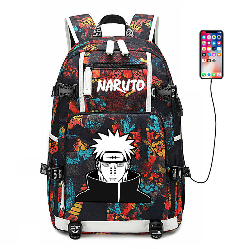 Аниме Рюкзак Наруто / NARUTO унисекс Арт подростковый школьный-FDBDS1515670927