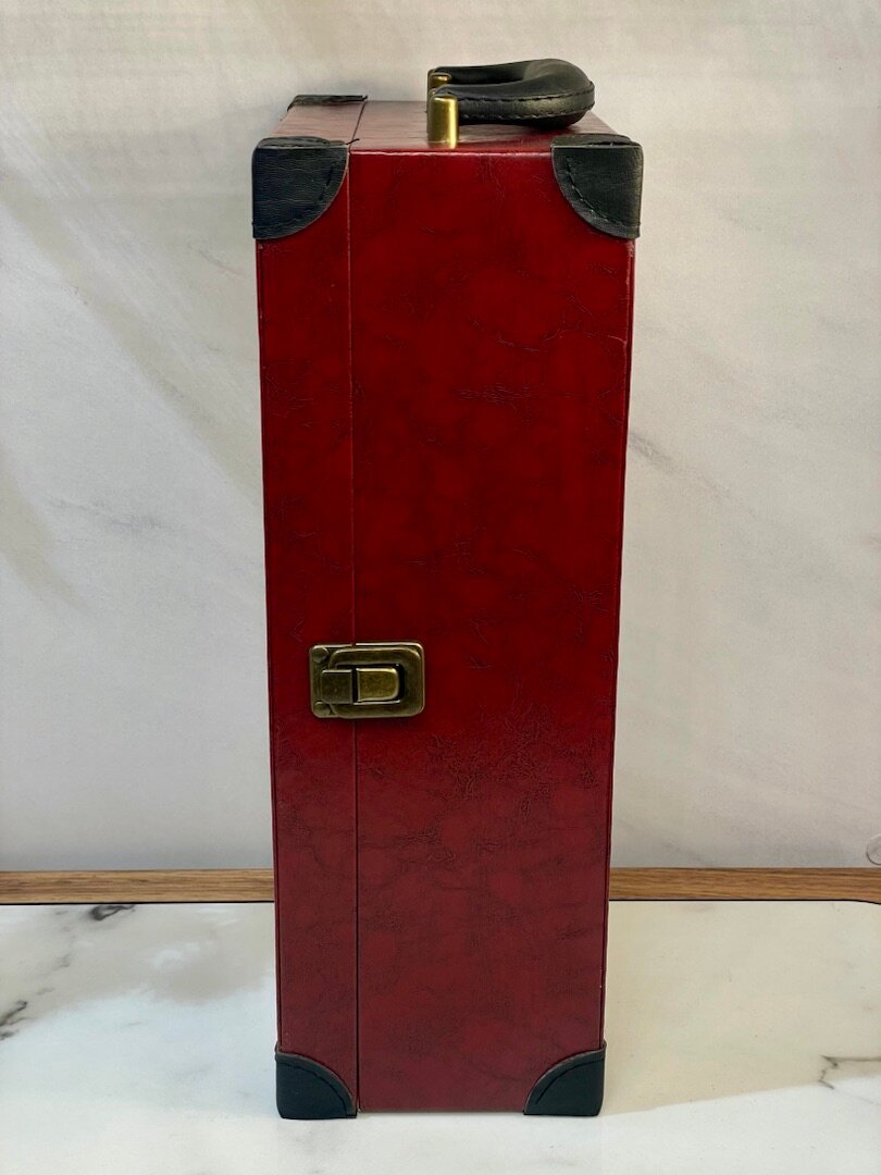 Шкатулка для вина с набором сомелье Bordeaux Casaentera CE12-5196830 бордовый 200х120х355h