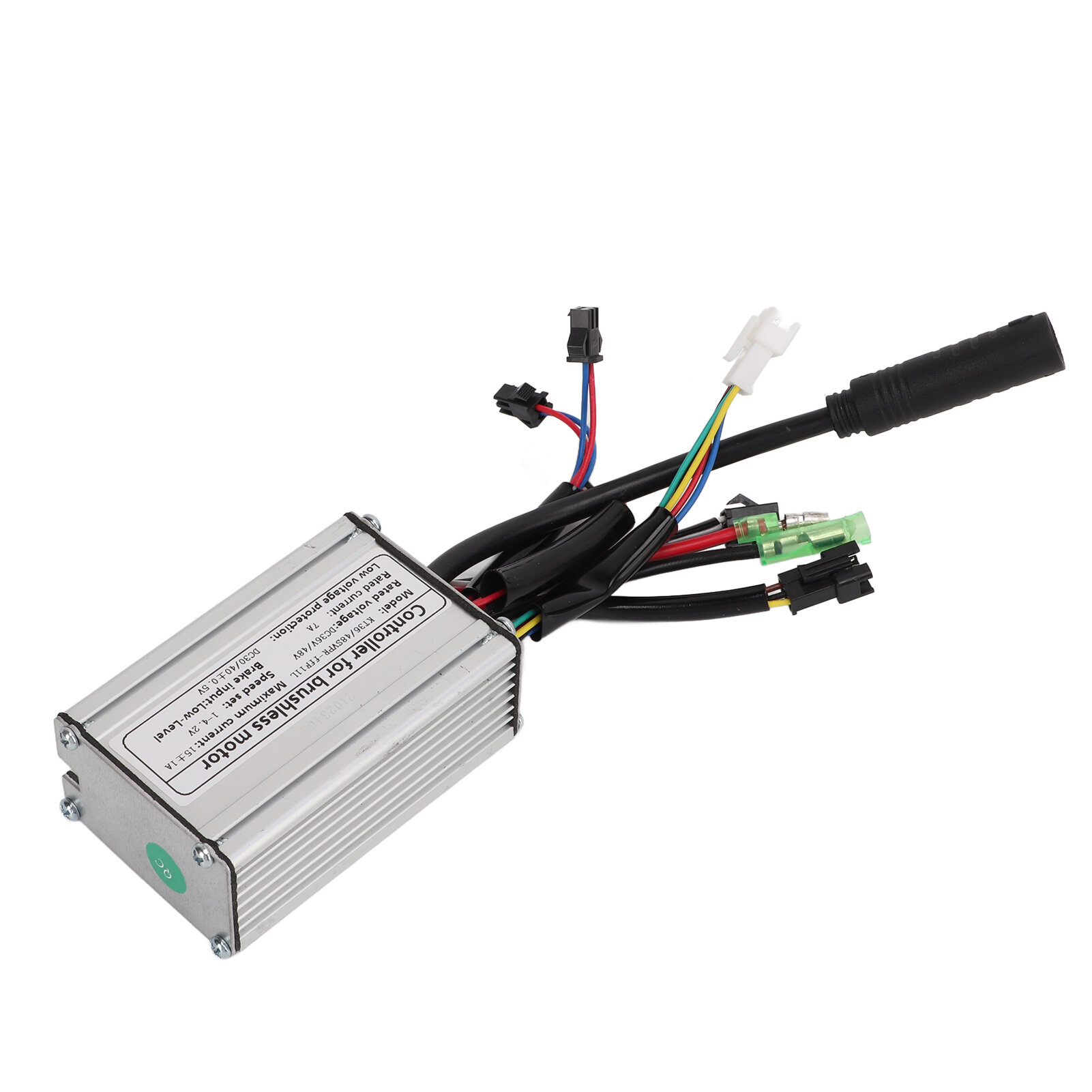 Электрический велосипед, 36 В/48 В, 15 А, синусоидальный контроллер, 6 мес, со световой линией для двигателя 250 Вт