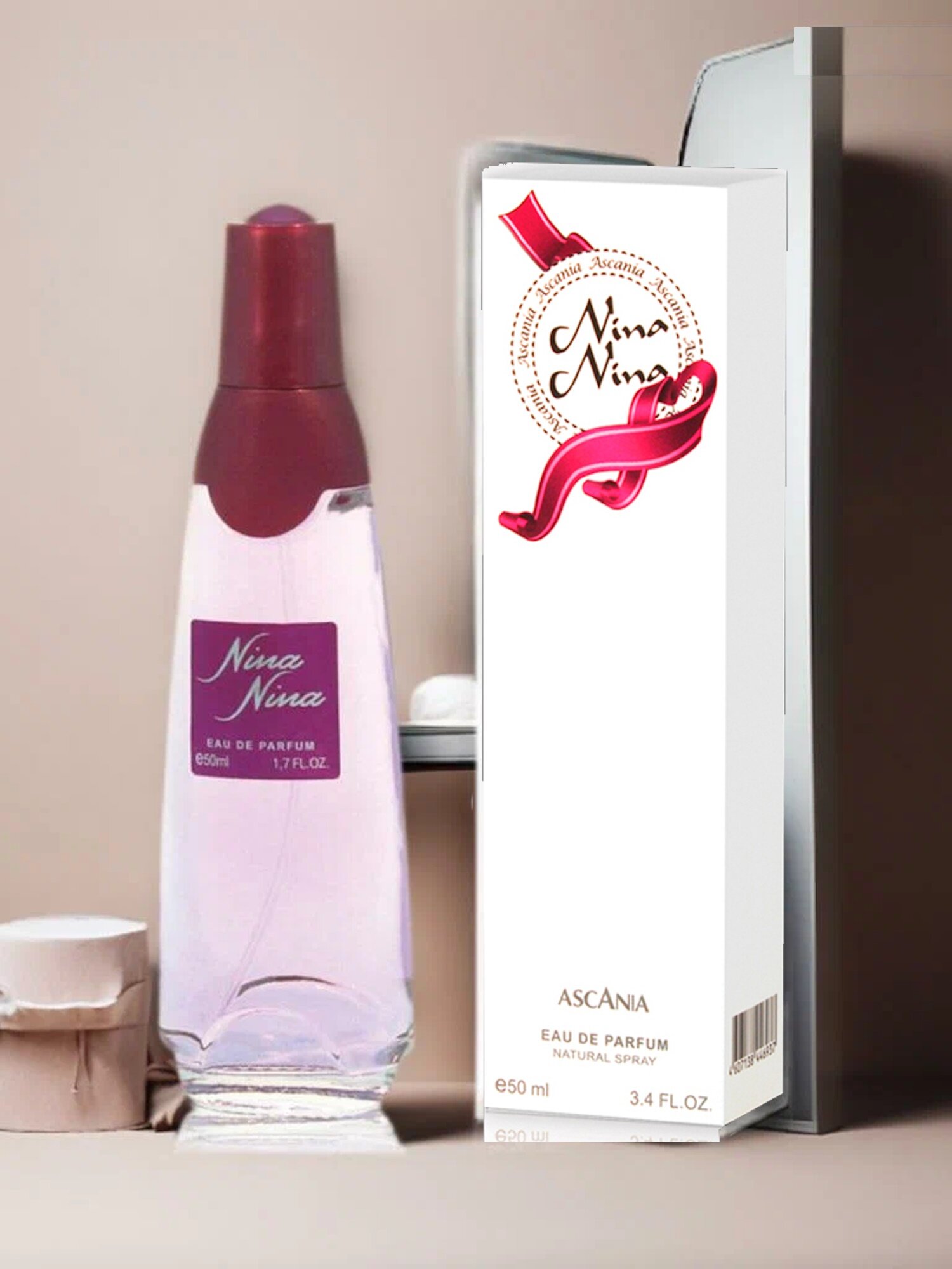 Ascania. Парфюмерная вода женская Nina Nina, Brocard, 50 мл