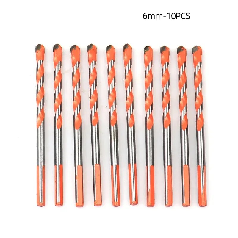 Набор сверл из карбида вольфрама 10pcs 6mm