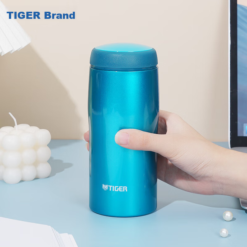 TIGER Stainless Steel Insulated Mug, Original Imported Water Bottle, MJA-B036, Water Blue, 360ML