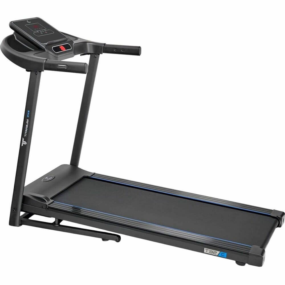 Беговая дорожка Titanium "One" T32, электрическая, складная, черная