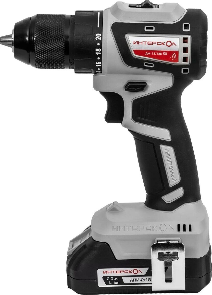 Дрель-шуруповерт Интерскол ДА-13/18В 50 (776.2.2.79)