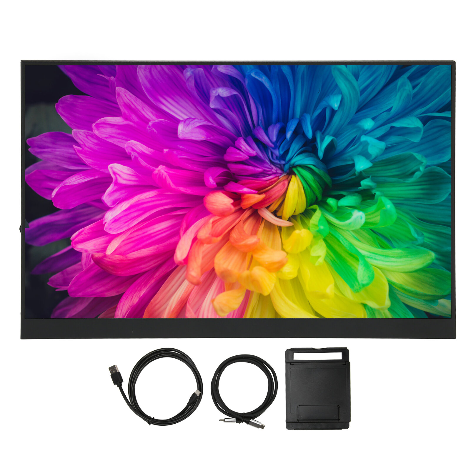 16-дюймовый сенсорный монитор HD 1920x1200 60 Гц, встроенные двойные динамики, порт Type-C, сенсорный экран для игр.