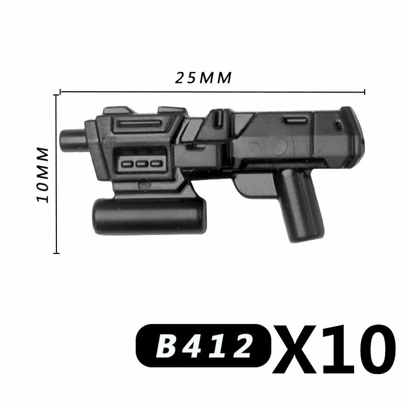 BRICKPANDA Милитари Строительные Блоки B412-10PCS