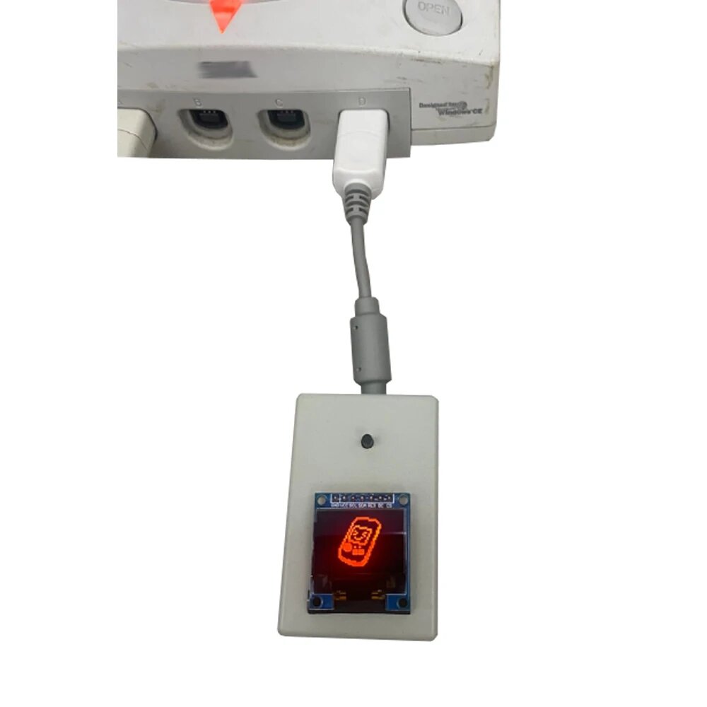 Конвертер Dreamcast для карт памяти с экраном