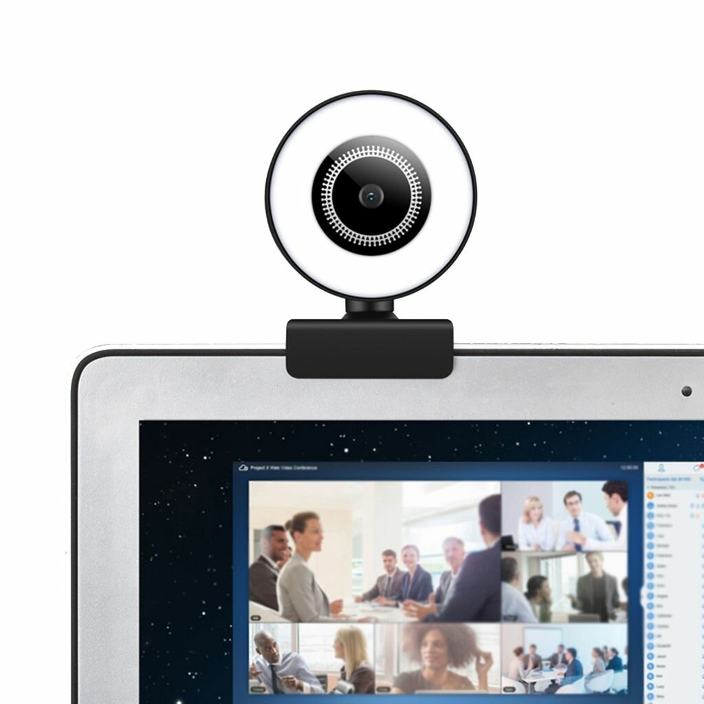 (1x) B12 1080P конференции Live Webcam USB веб-камера для веб-класса