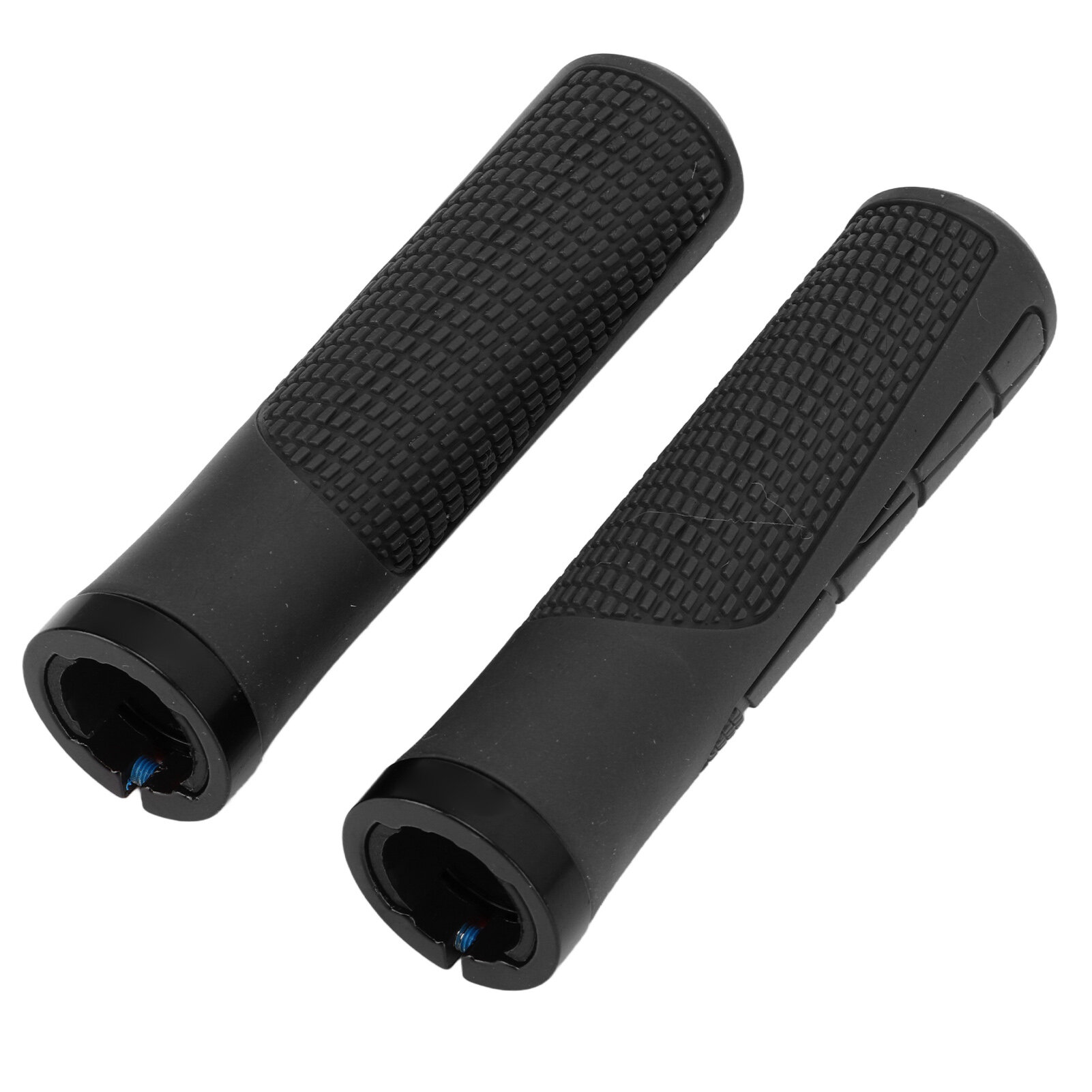 2 шт. резиновые ручки на руль велосипеда, противоскользящий чехол на руль, противоударные ручки для горного велосипеда, черные