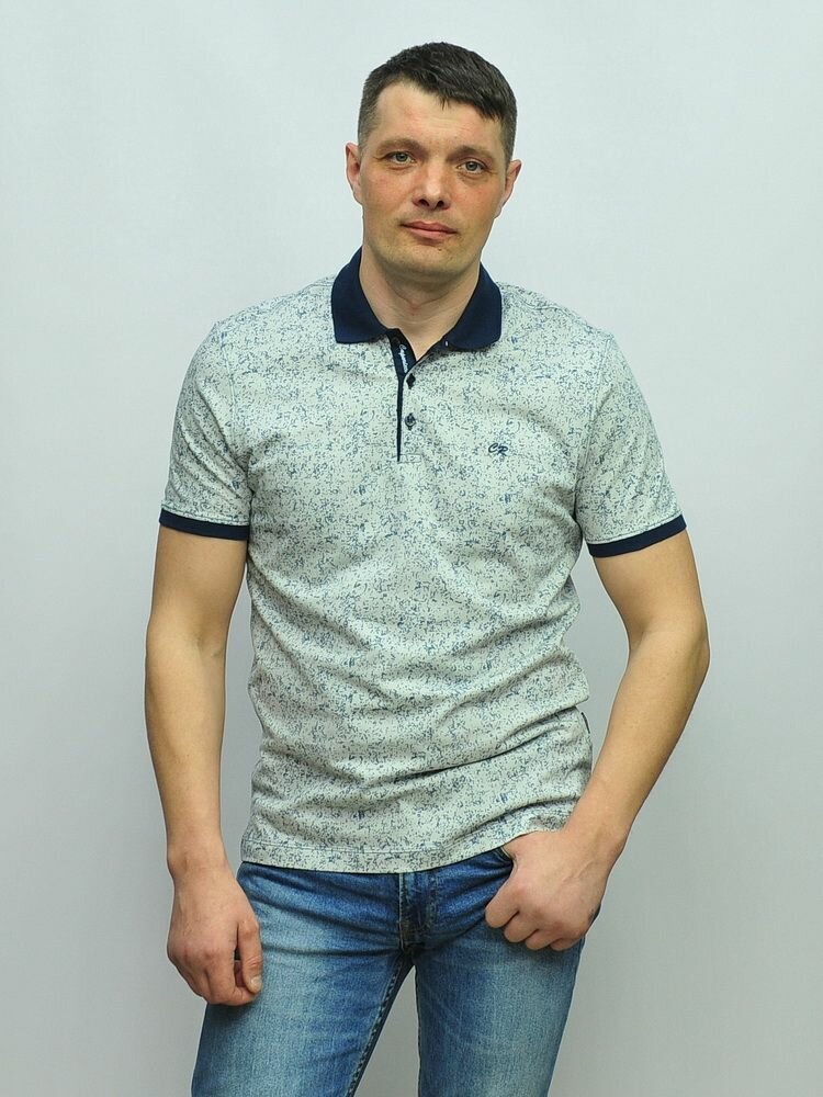 Футболка-поло Caporicco M-K-20045-GRI