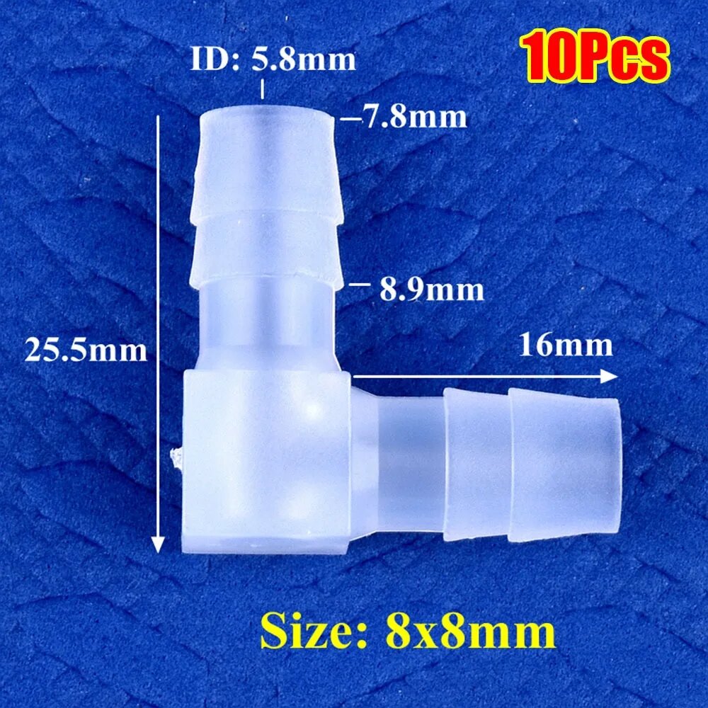 Пластиковые коленчатые фитинги Pagoda 4-20 мм