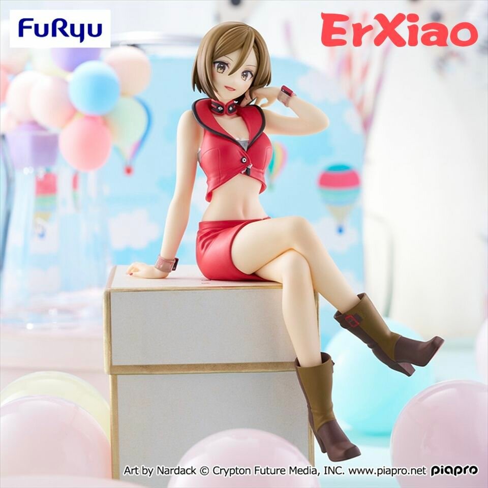 Фигурка FuRyu , Хацунэ Мику Фигурка-держатель для лапши / Minna no Kuji Hatsune Miku Noodle Stopper Figure MEIKO 15.5cm