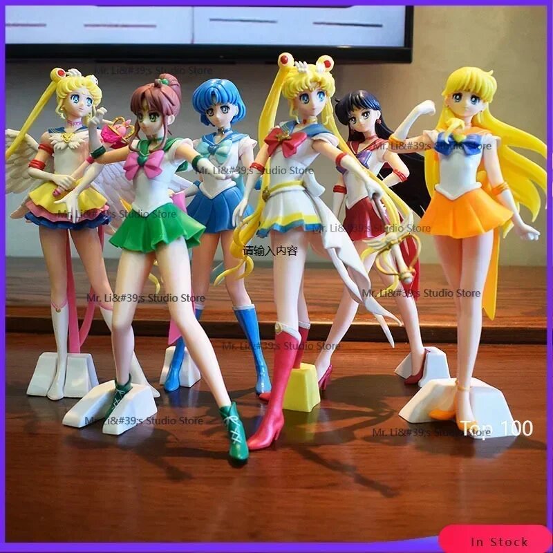 Фигурка Сейлор Мун Бандай, 6 piece set, Унисекс