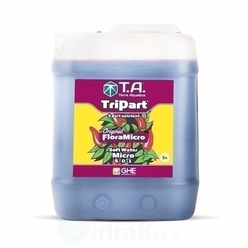Удобрение Flora Micro SW для мягкой воды 5 л