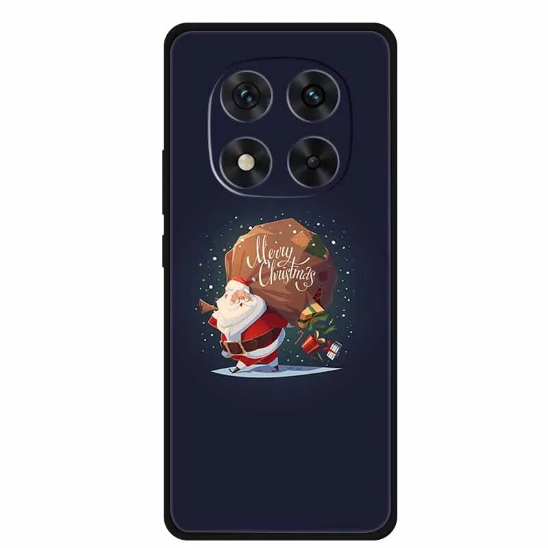 Рождественский чехол для Redmi Note 14 Pro+/Note 14 Pro 5G 4G Черный For Note 14 Pro 4G, 42