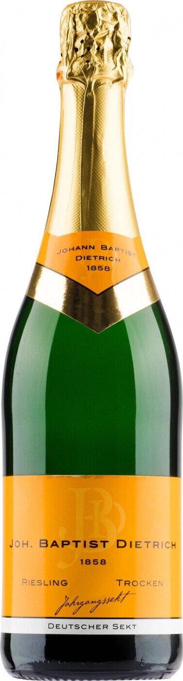 Игристое вино "Johann Baptist Dietrich" Riesling Trocken Sekt