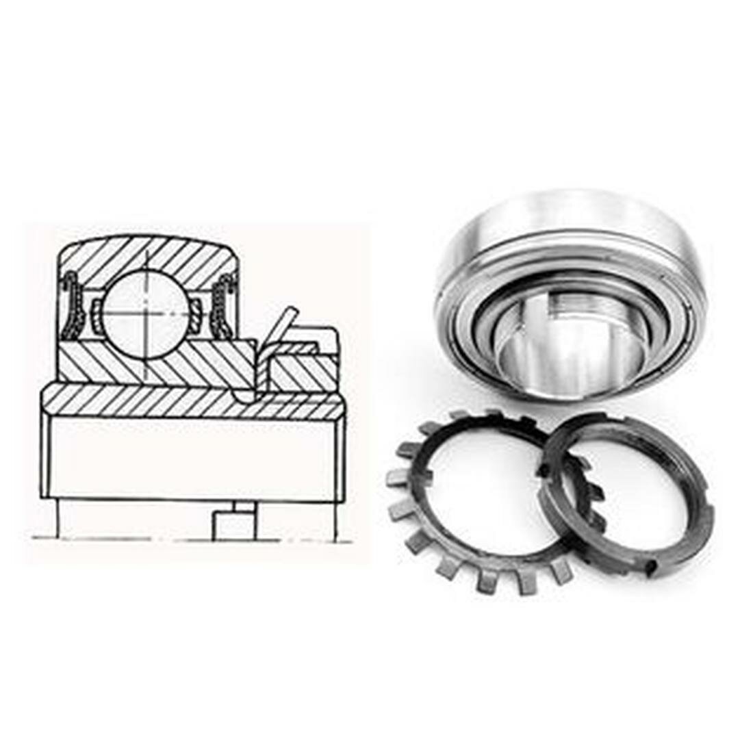 Подшипник качения шариковый радиальный APP GRUPP арт. 1680209 С17 АПП
