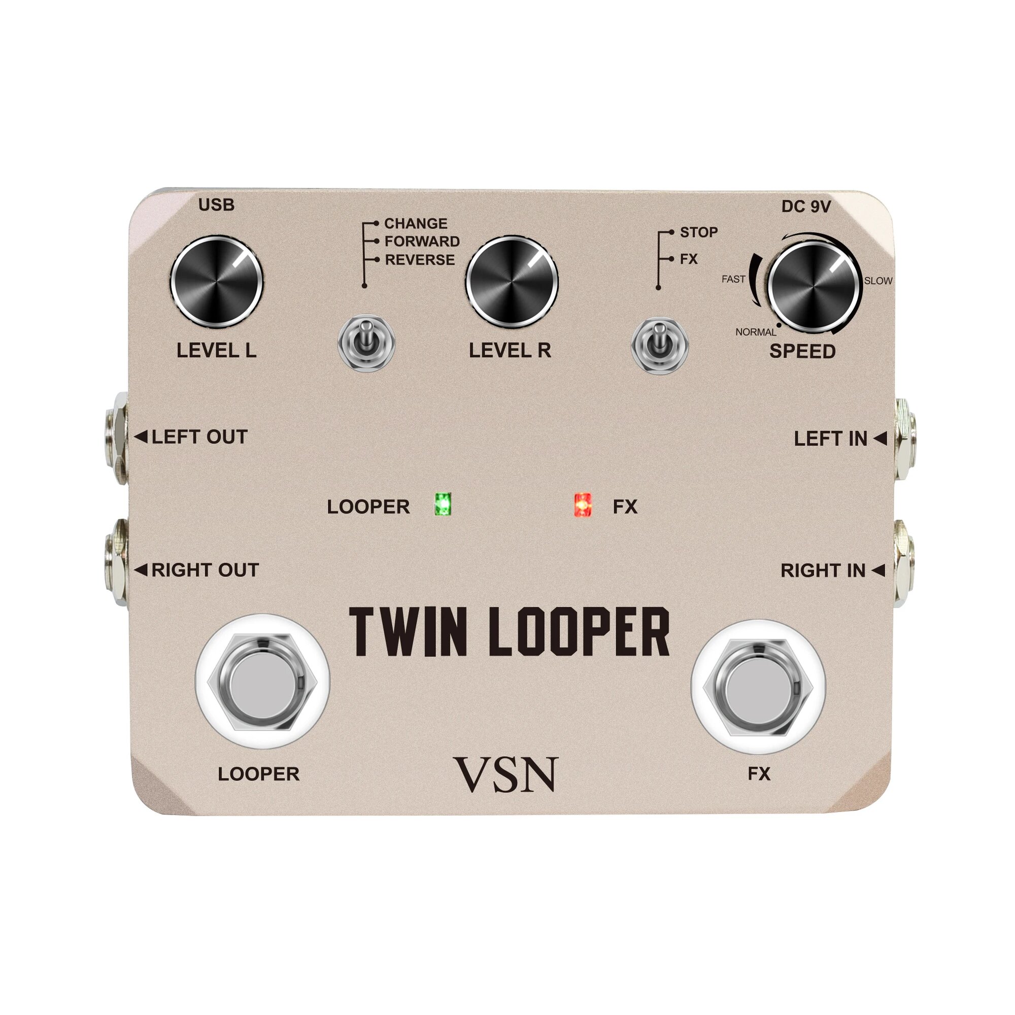 Rowin VSN LTL-02 Twin Лooper Педаль для электрогитары