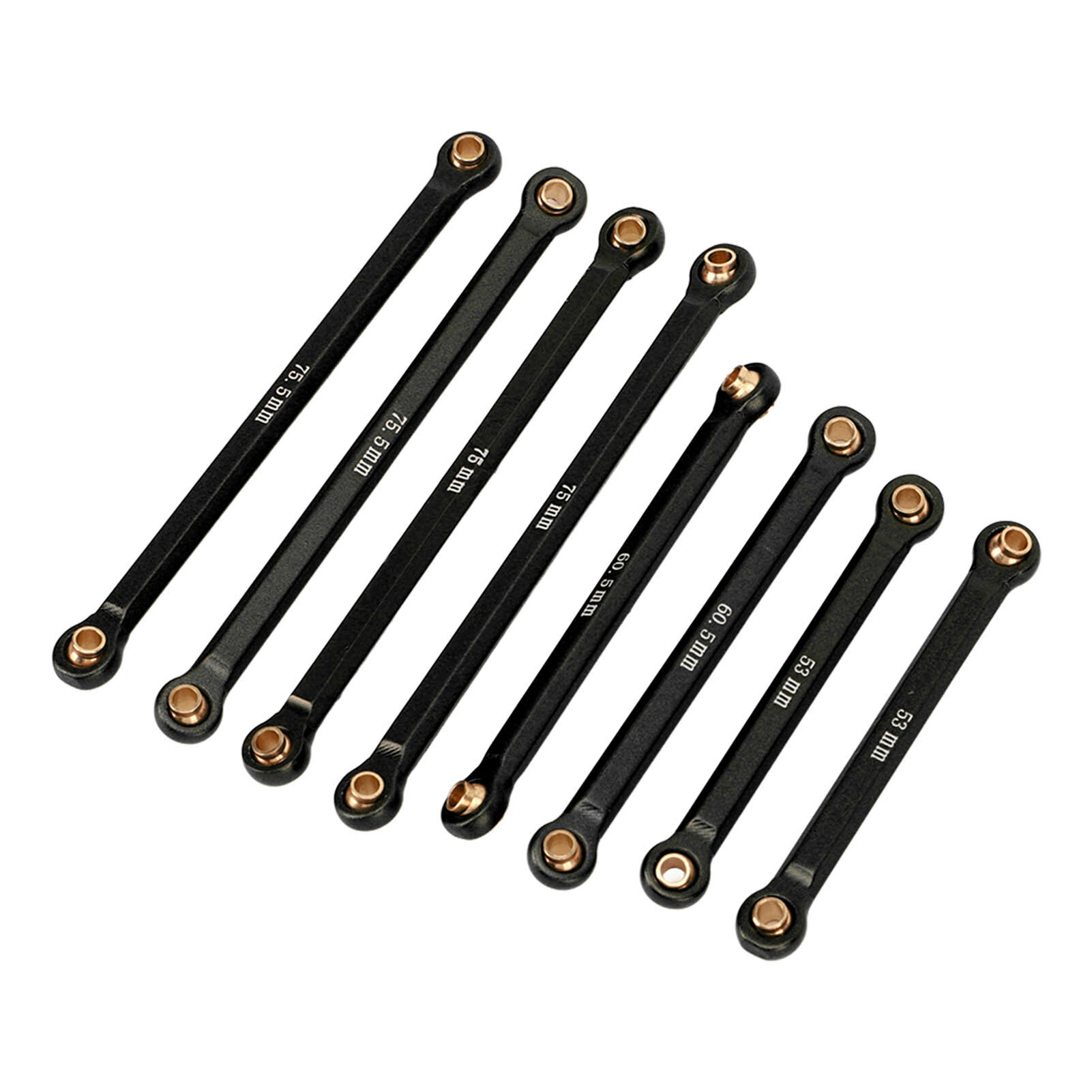 Комплект RC Linkage из CNC алюминиевого сплава для подвески Traxxas 1/18, легкий, черный