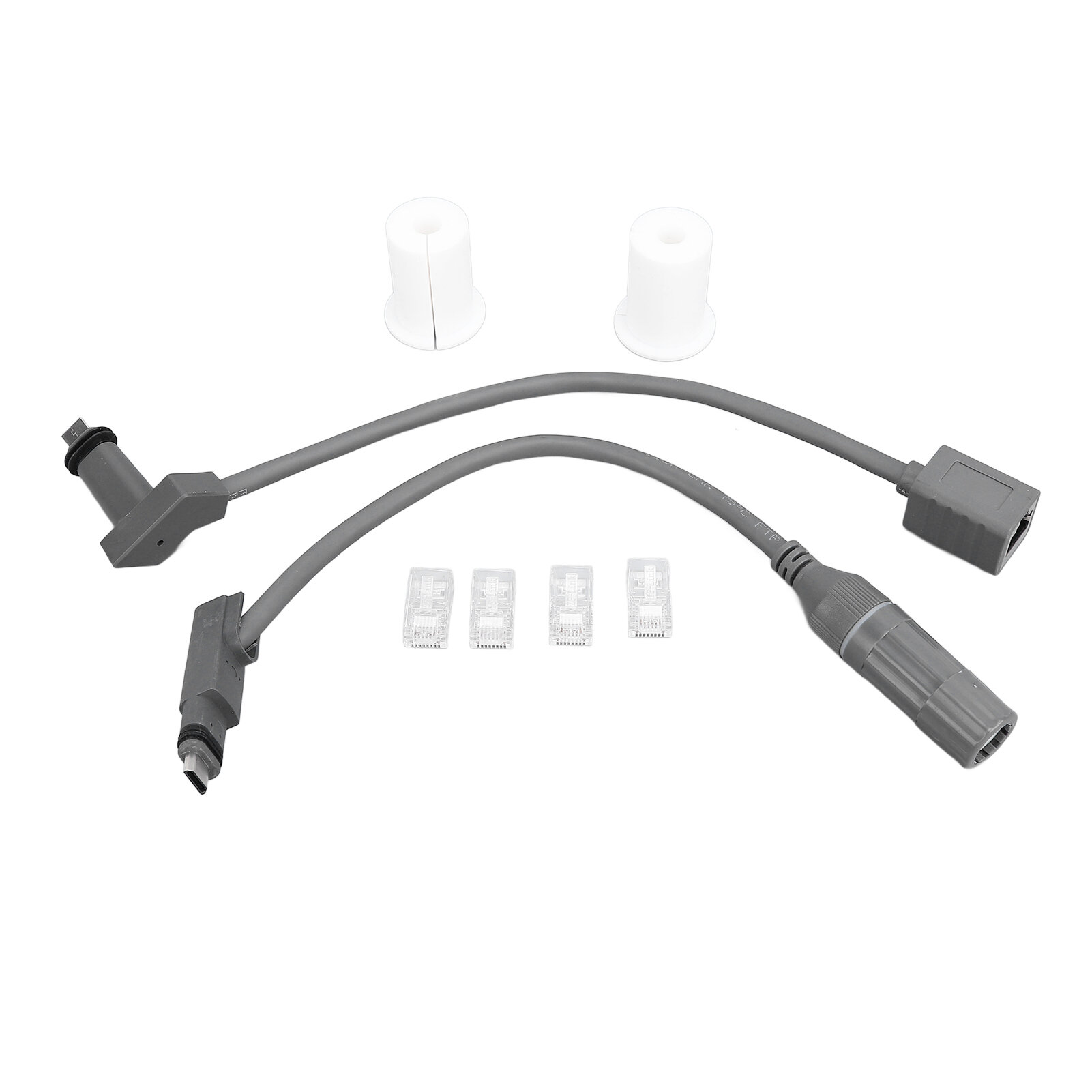 Адаптер SPX «папа» - «мама» RJ45, медный сердечник 24AWG, водонепроницаемый, 1200 Мбит/с, RJ45 для маршрутизатора с параболической антенной Gen 2