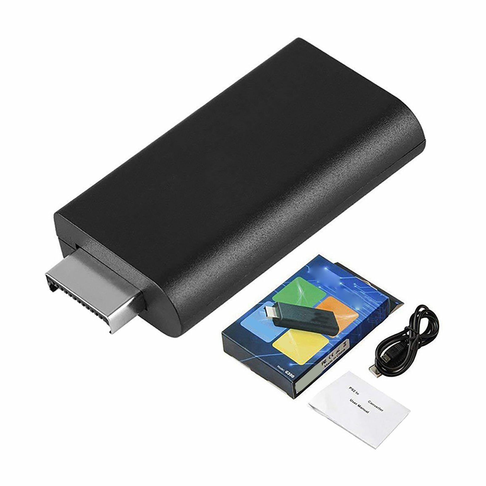Конвертер PS2 to HDMI с USB кабелем звука и видео