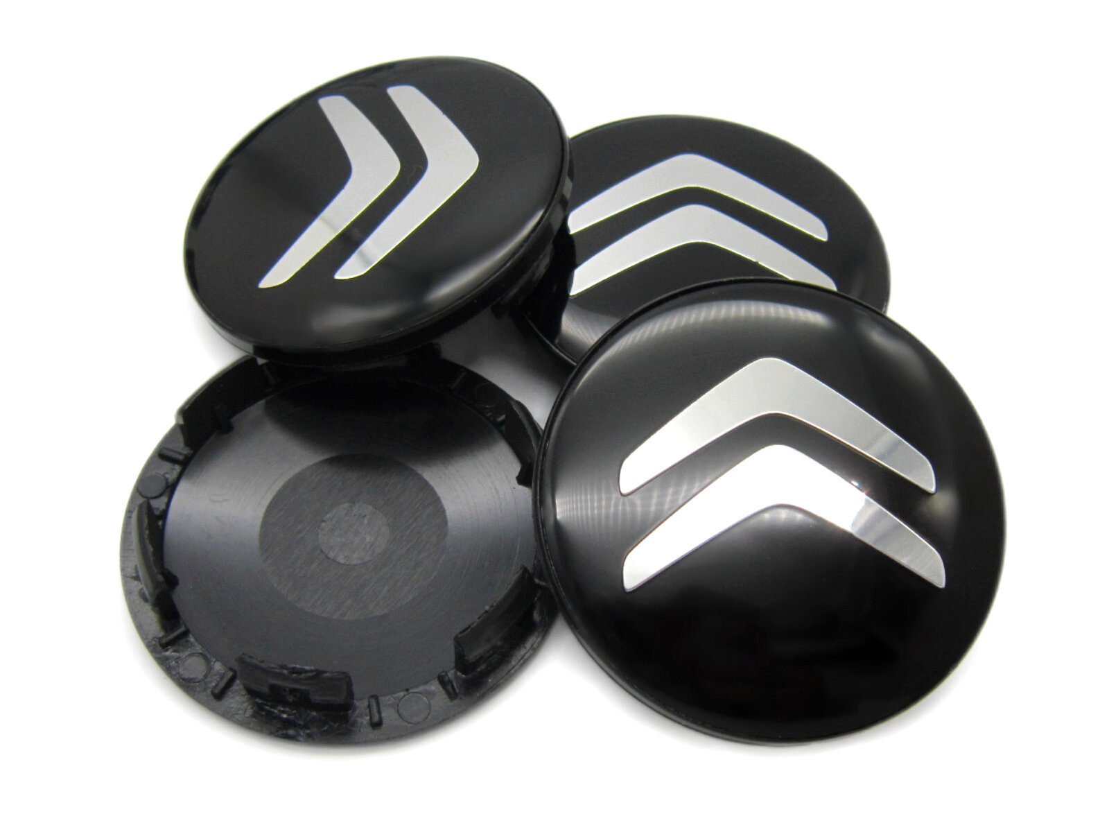 Колпачки, заглушки на литые диски КиК Ситроен 62/55/10, комплект 4 шт.